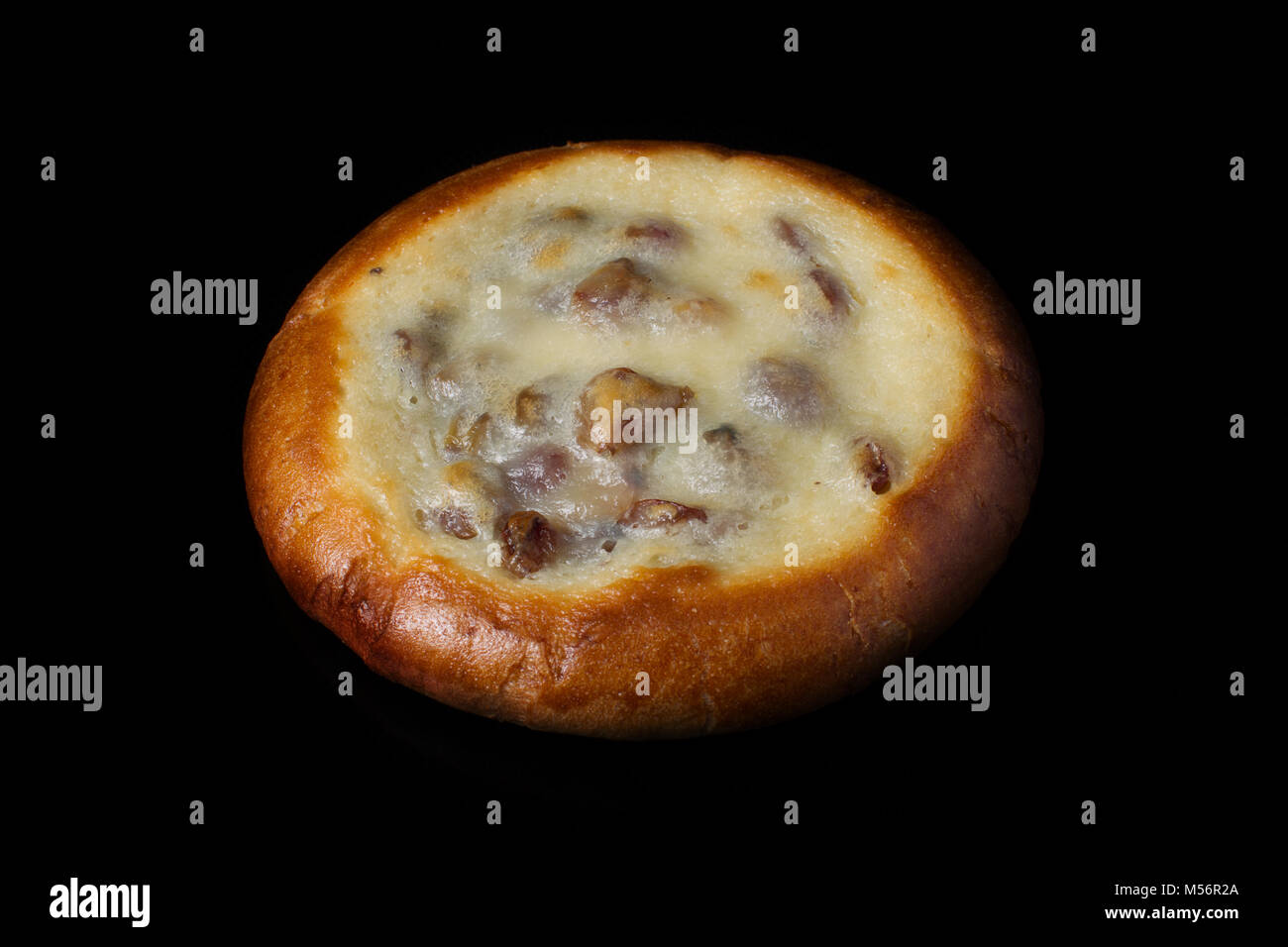 Pouring cream bread bun hi-res stock photography and images - Alamy