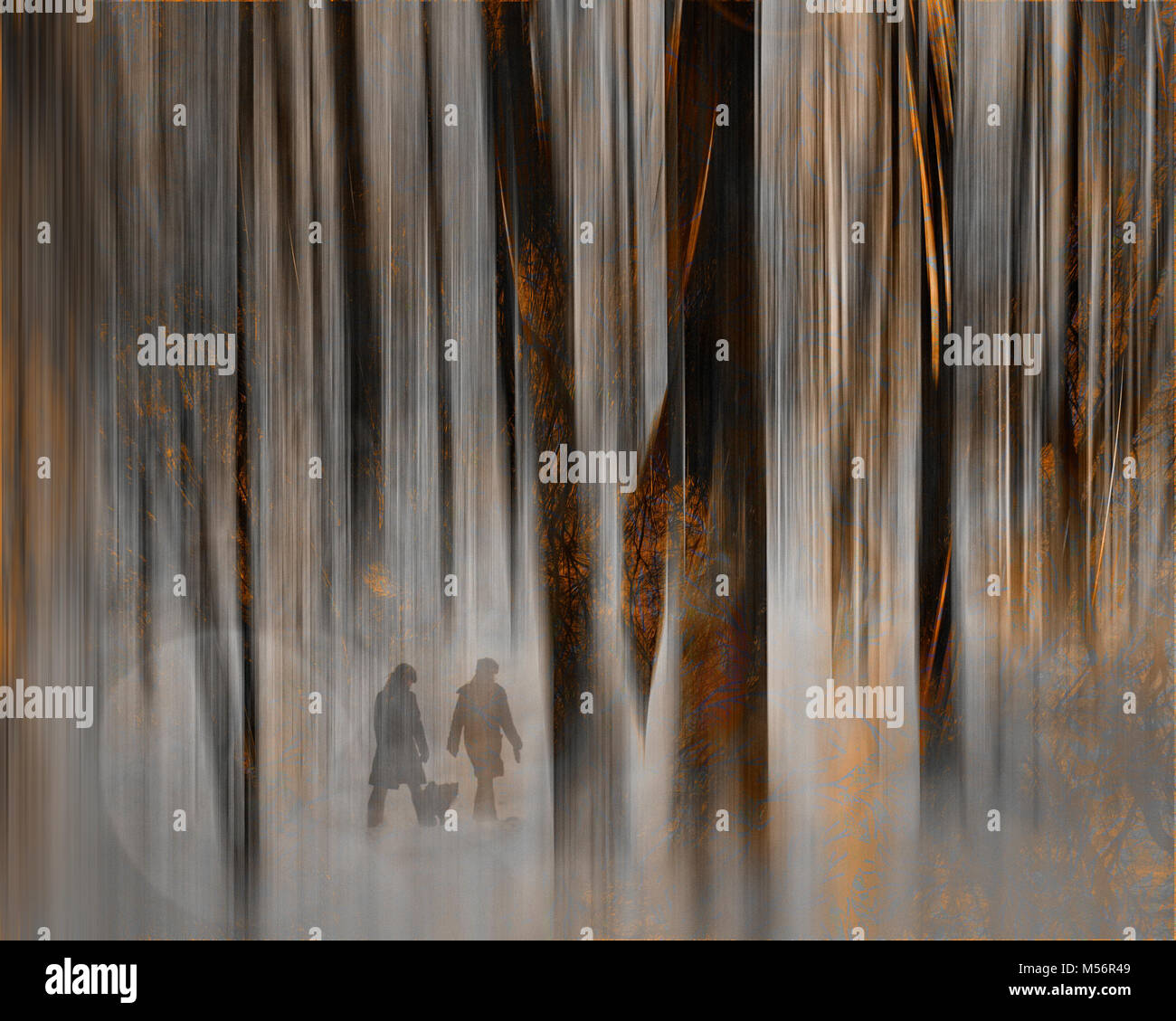 Couple modern fine art hi-res stock photography and images - Alamy