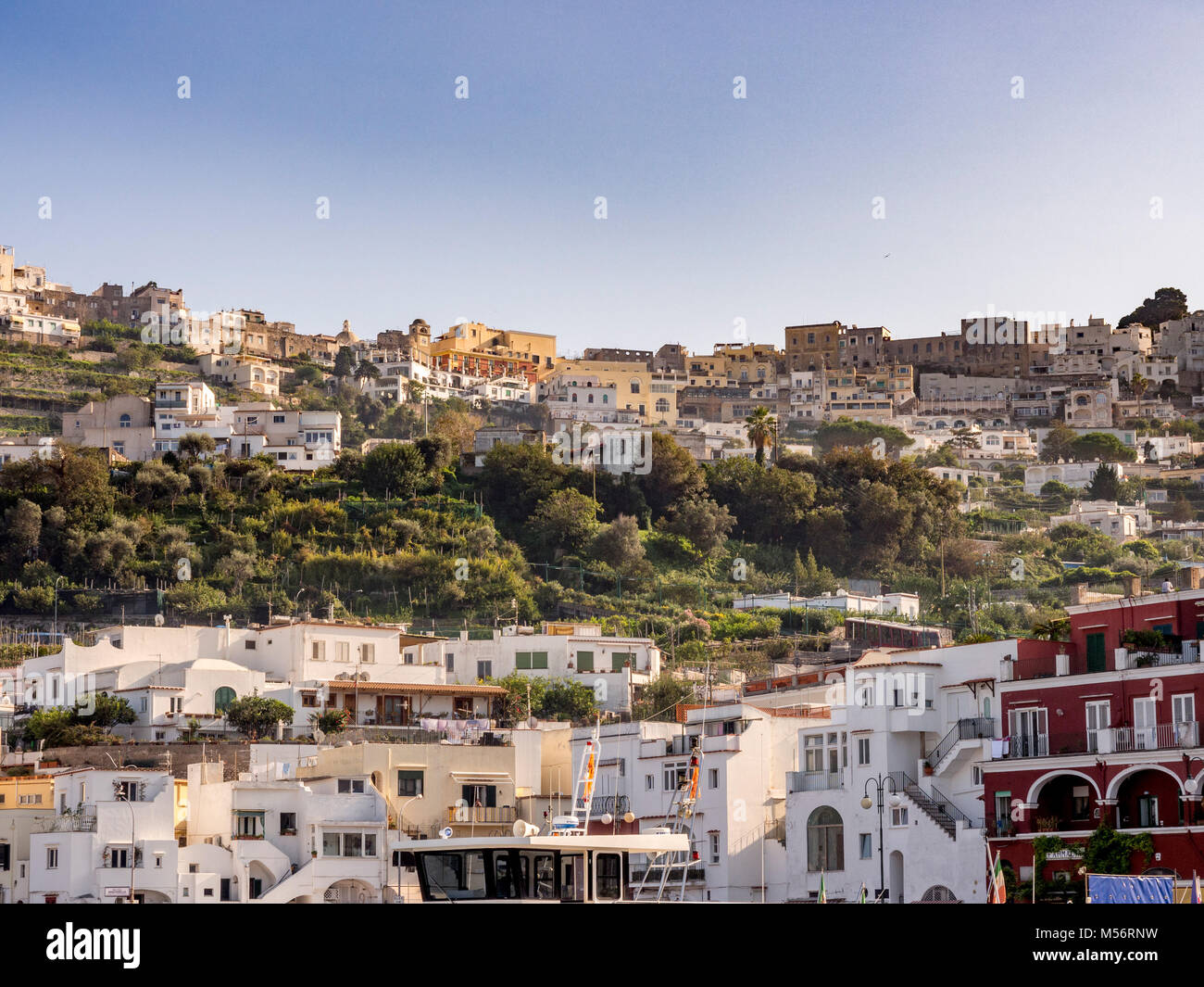 Capri harbour hi-res stock photography and images - Alamy
