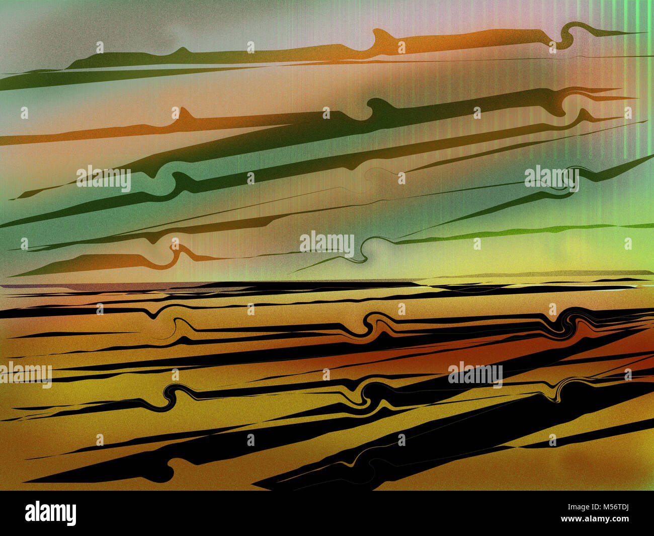 Montage illustration flow hi-res stock photography and images - Alamy