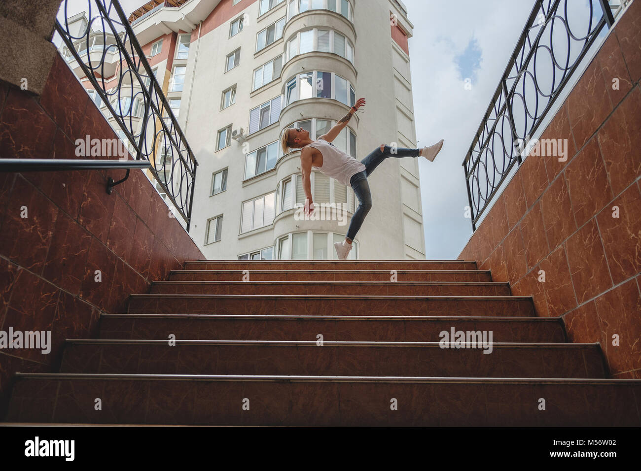 Dancing stairs hi-res stock photography and images - Alamy