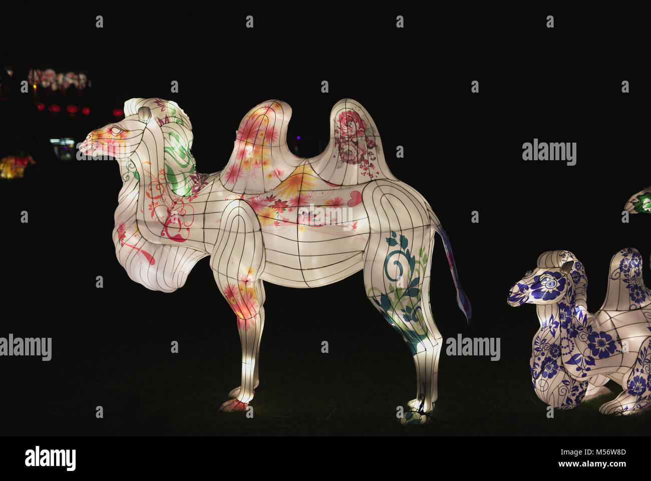 Chinese Light Installation Stock Photo - Alamy