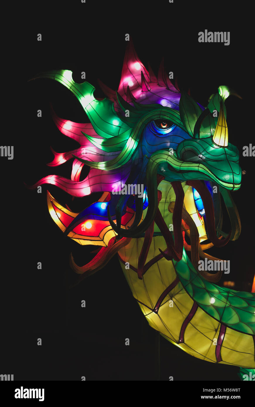 Chinese Light Installation Stock Photo - Alamy