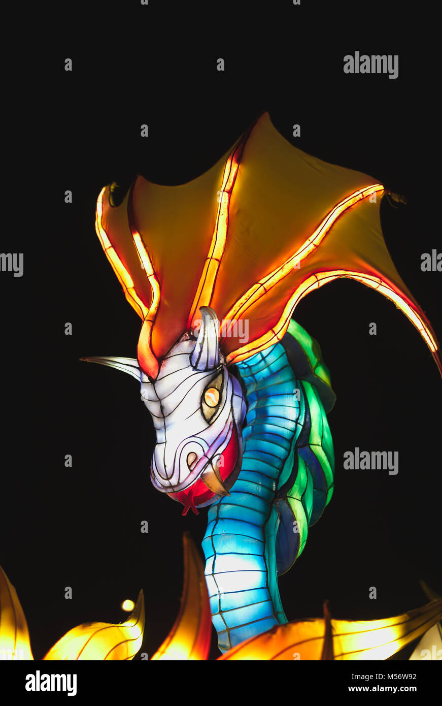 Chinese Light Installation Stock Photo - Alamy