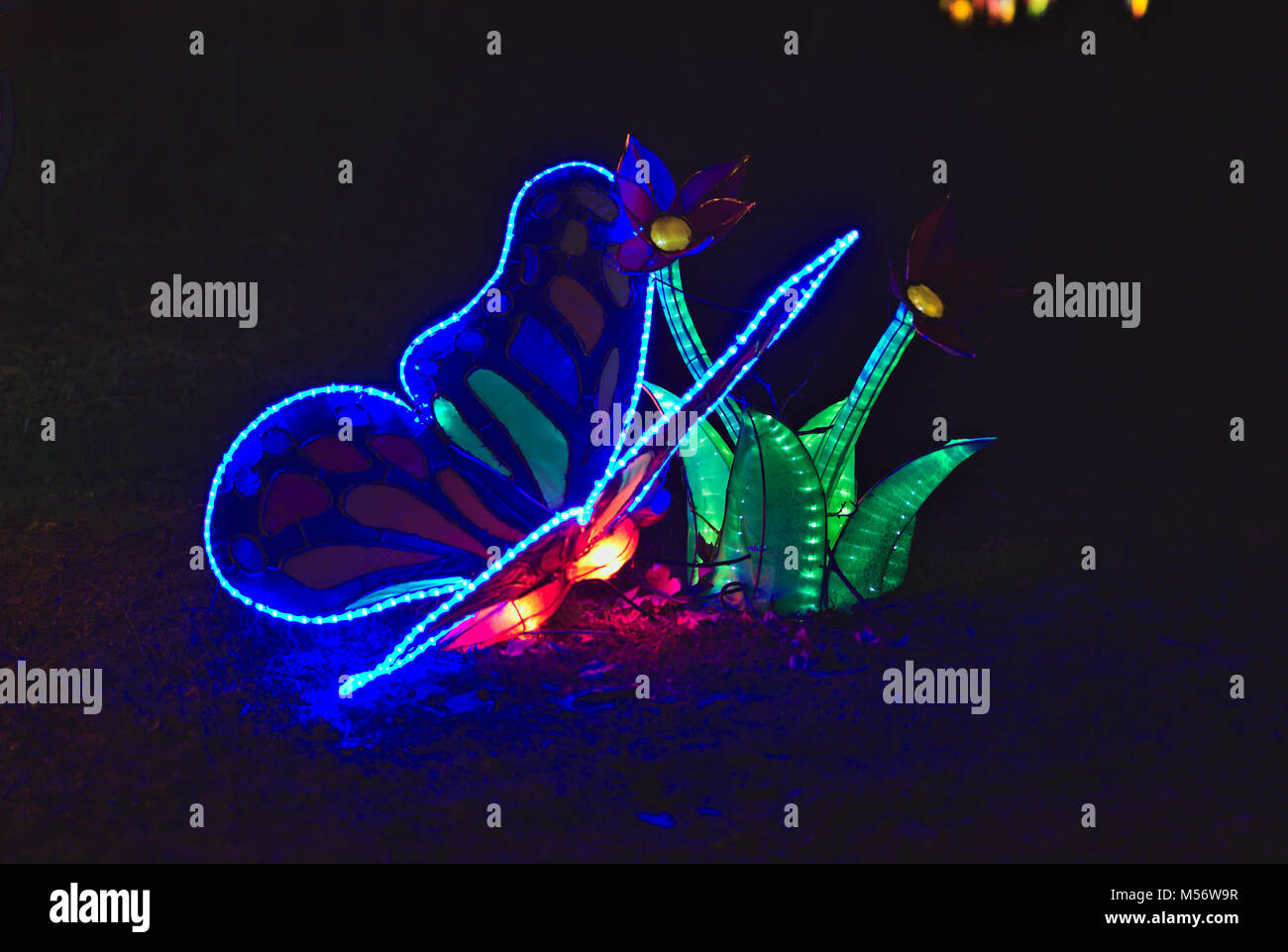 Chinese Light Installation Stock Photo - Alamy