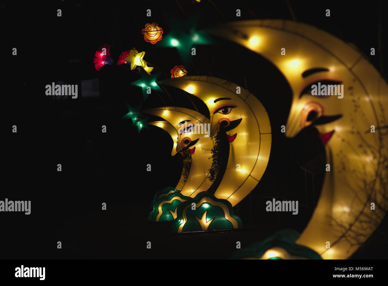 Chinese Light Installation Stock Photo - Alamy