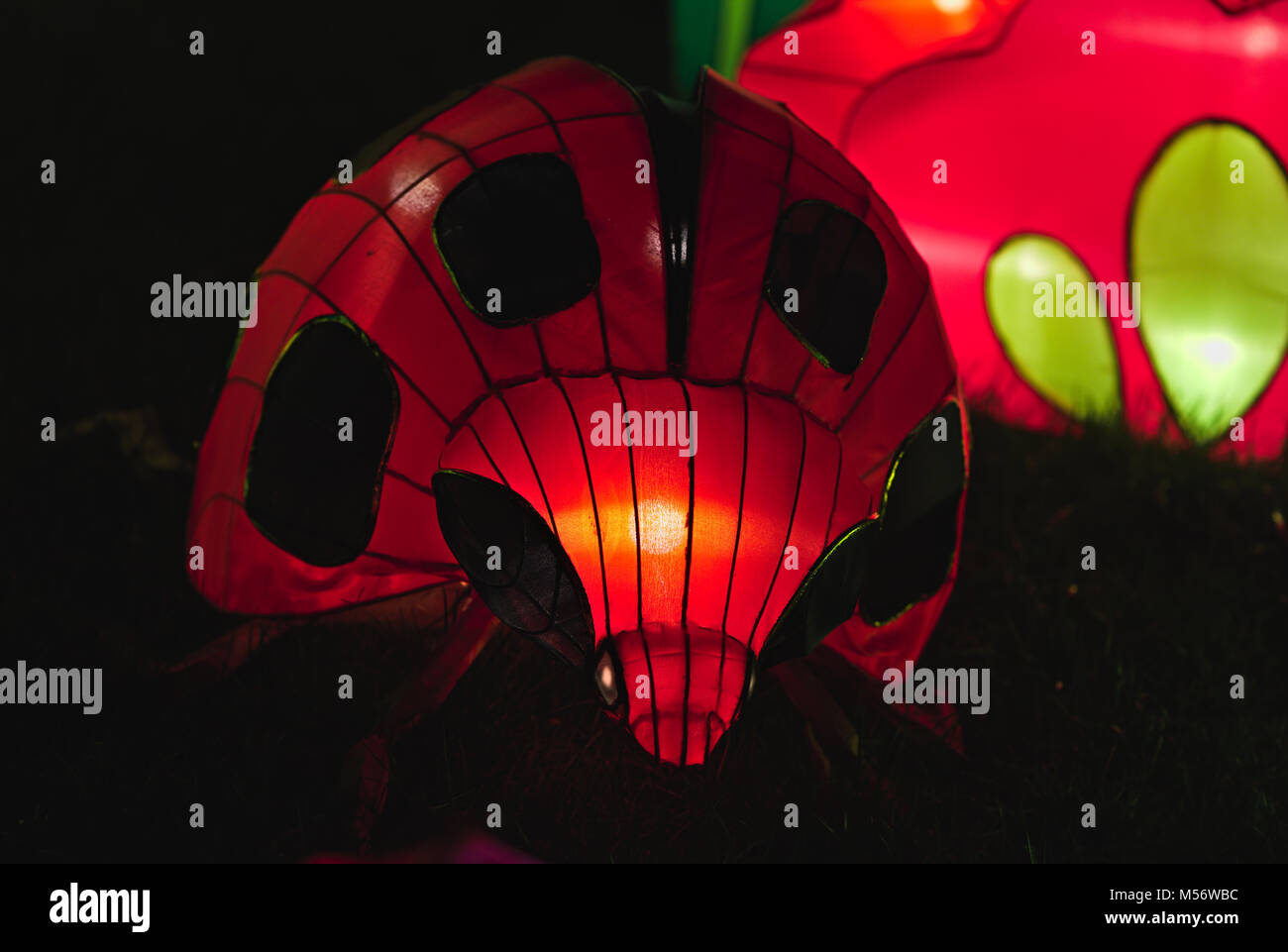 Chinese Light Installation Stock Photo - Alamy