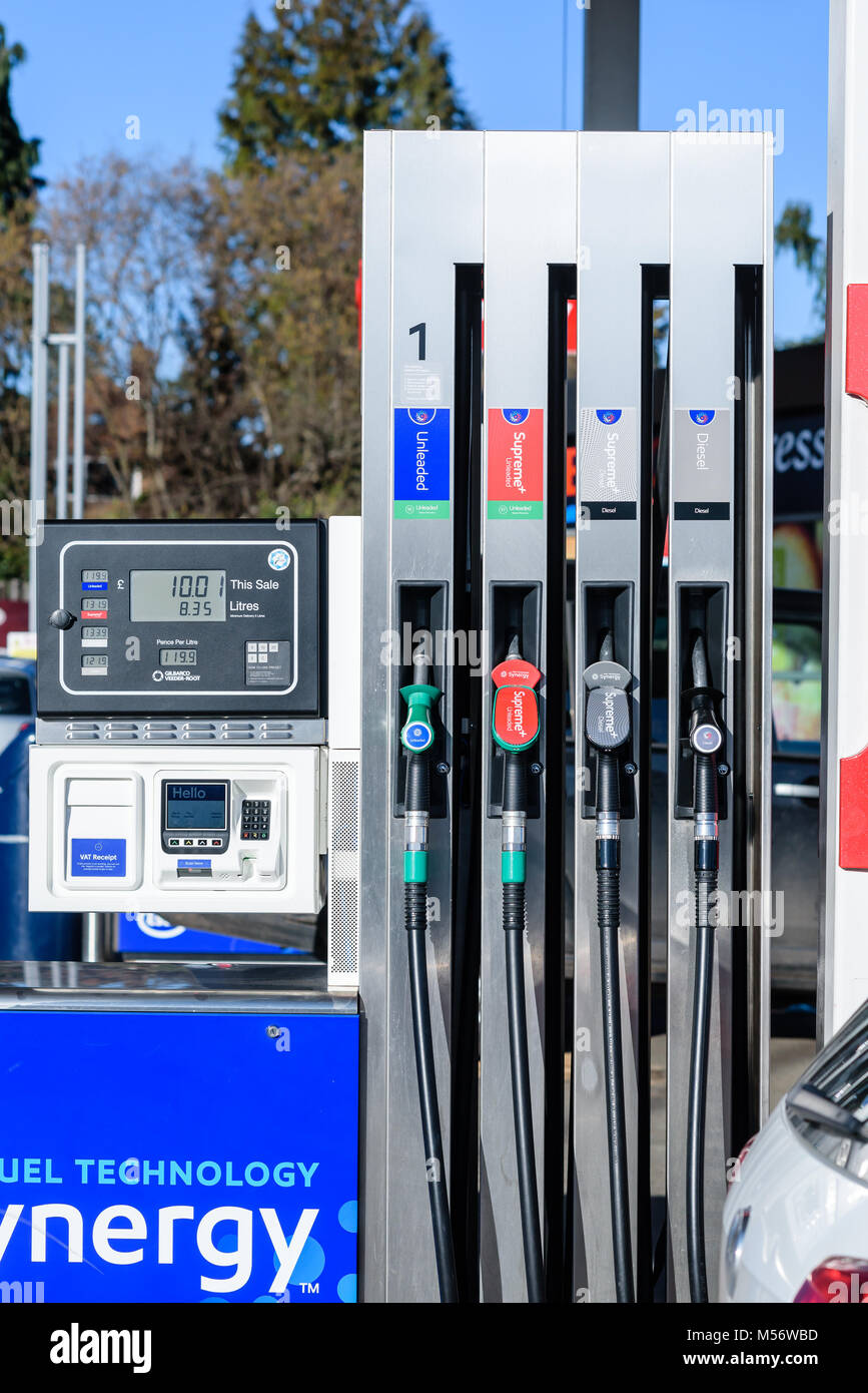 Esso self service hi-res stock photography and images - Alamy