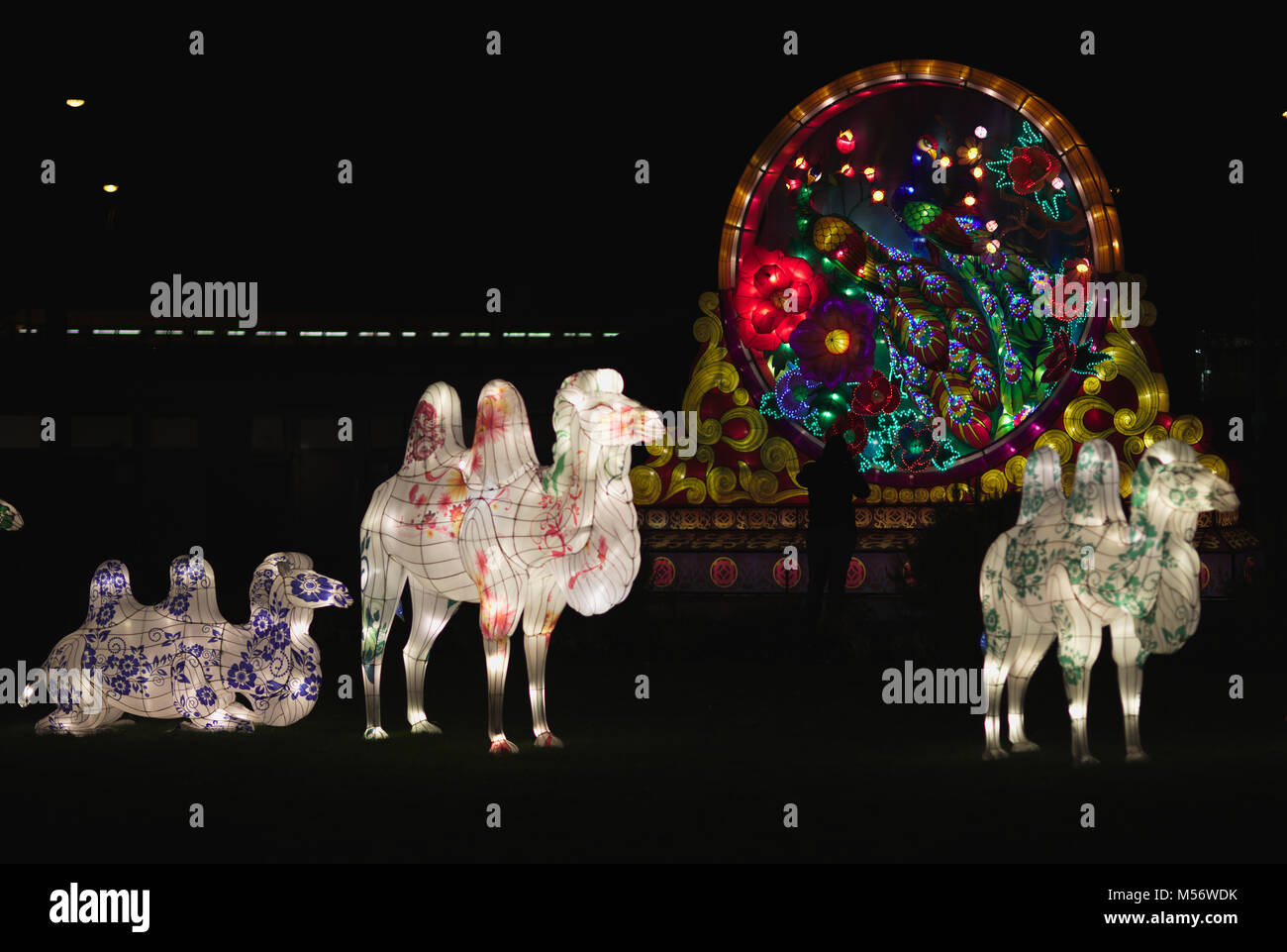 Chinese Light Installation Stock Photo - Alamy