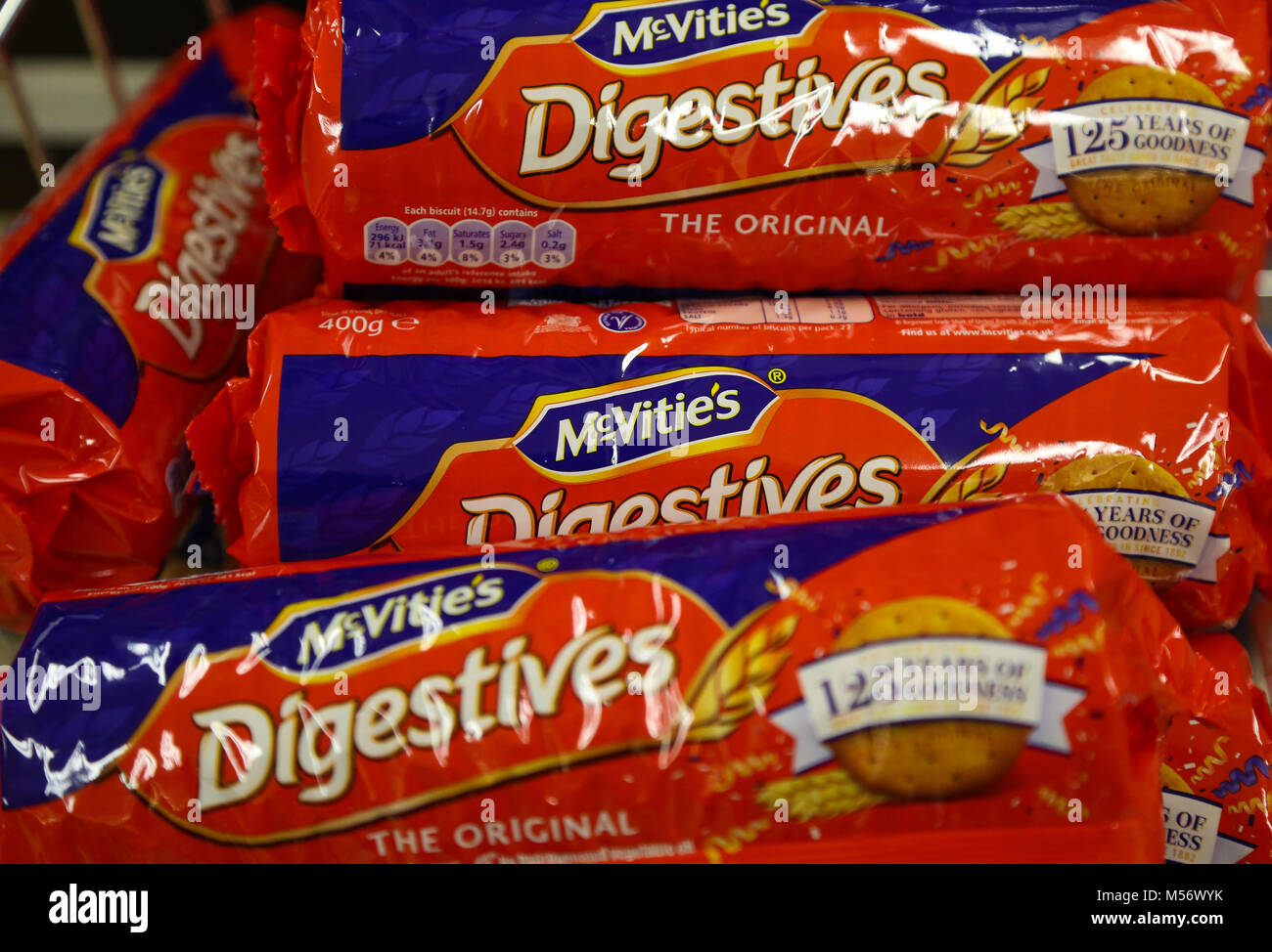 McVities Digestives has reduced the size of their biscuit packets from ...