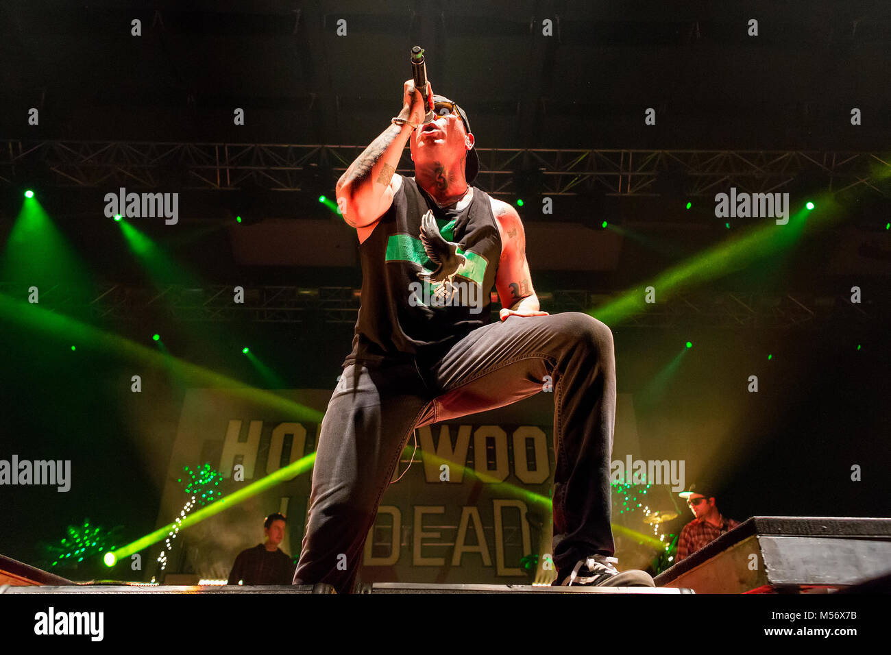 American rap rock band Hollywood Undead Stock Photo - Alamy