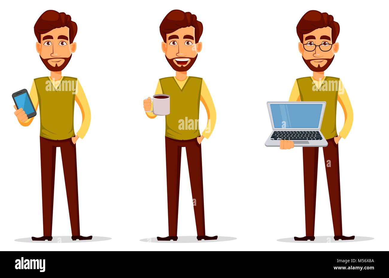 Intelligent Man Clipart