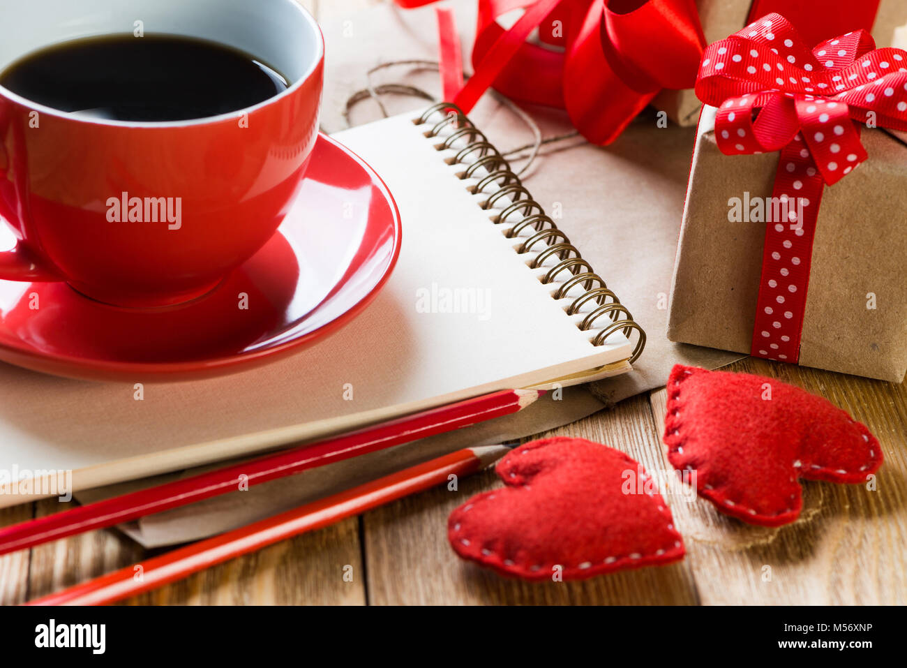 Writing love confession Stock Photo - Alamy
