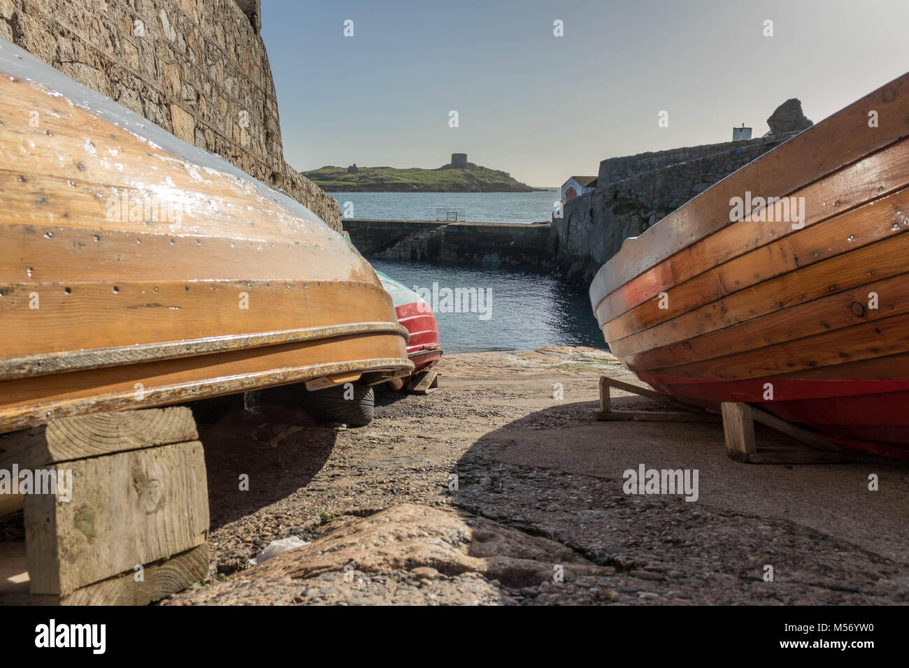 Coliemore Harbour is located in Dalkey (south Dublin). Furthermore, in ...