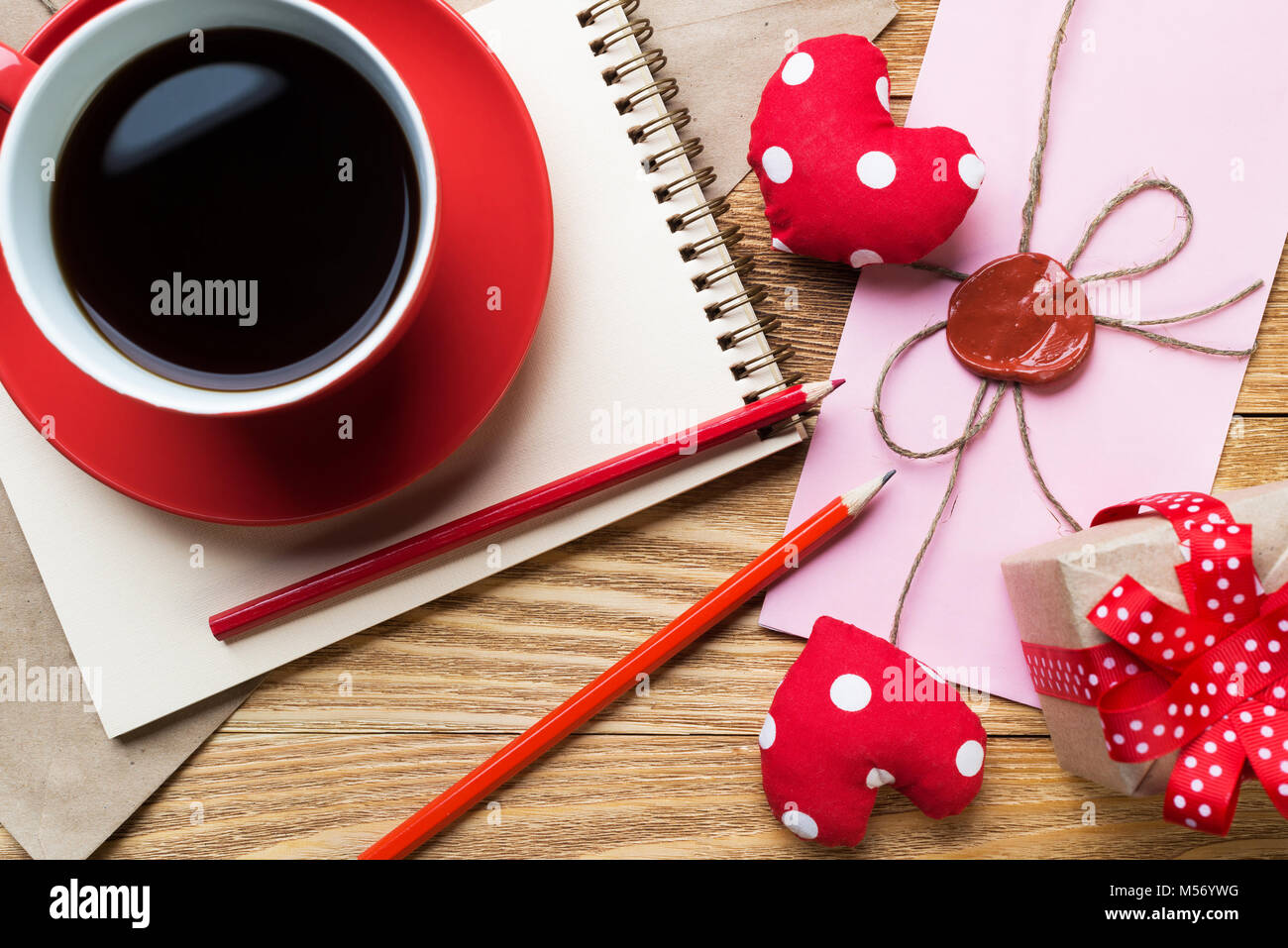 Writing love confession Stock Photo - Alamy