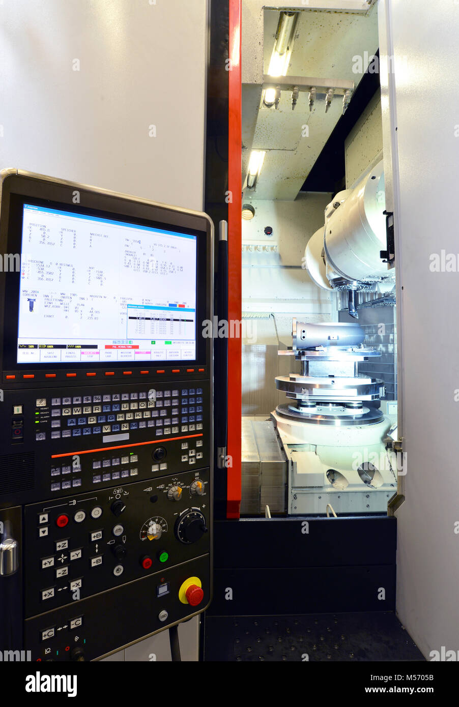 Modern equipment inside factory automatic hi-res stock photography and ...