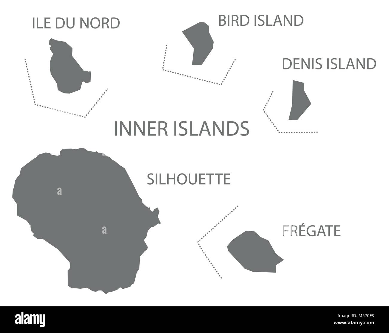 Seychelles island Stock Vector Images - Alamy