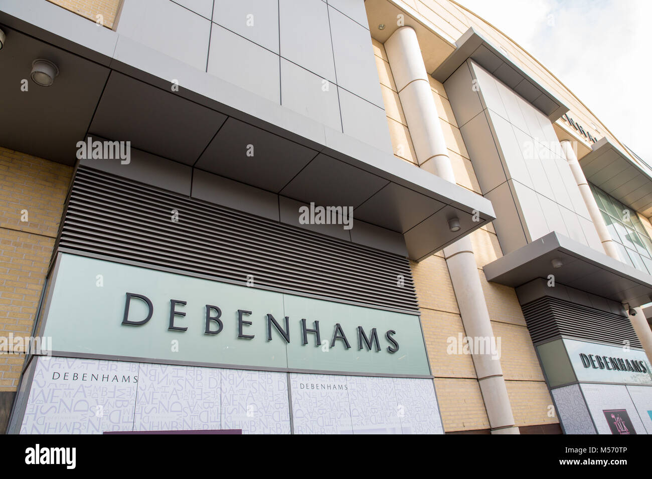 Debenhams store frontage Birmingham, UK Stock Photo - Alamy