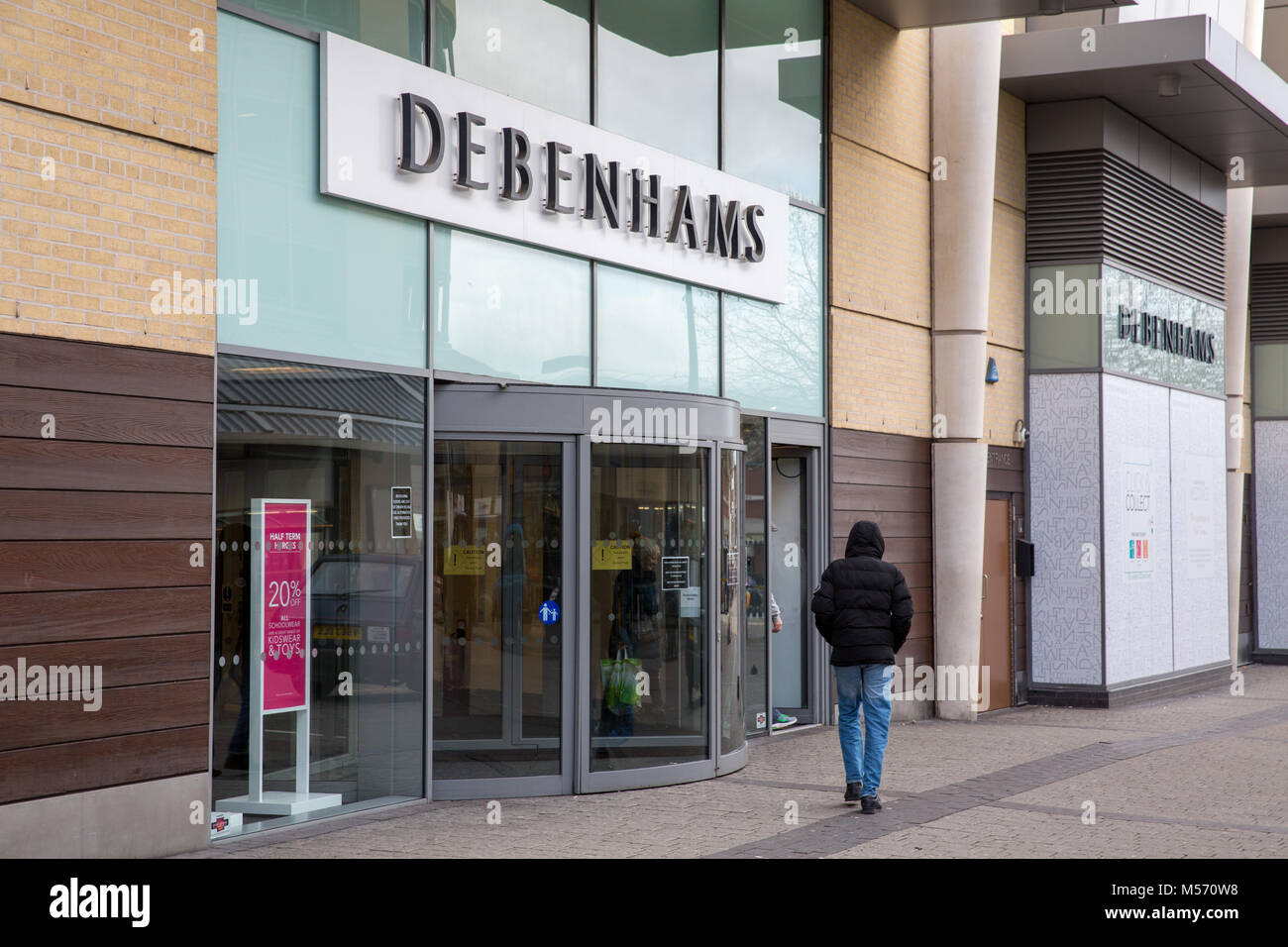Debenhams store frontage Birmingham, UK Stock Photo - Alamy