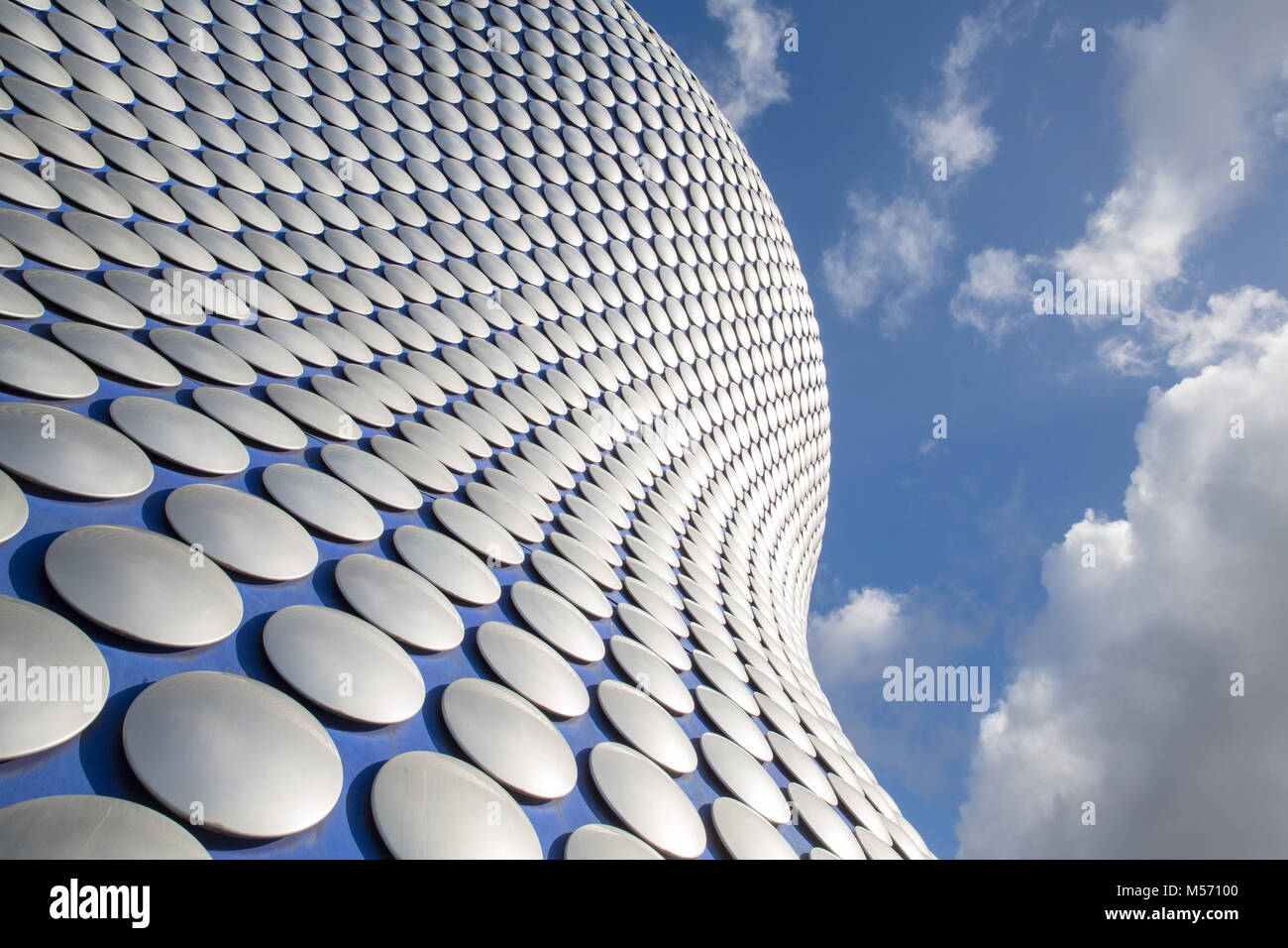 The iconic discs on the Selfridges building, Birmingham, England, UK ...