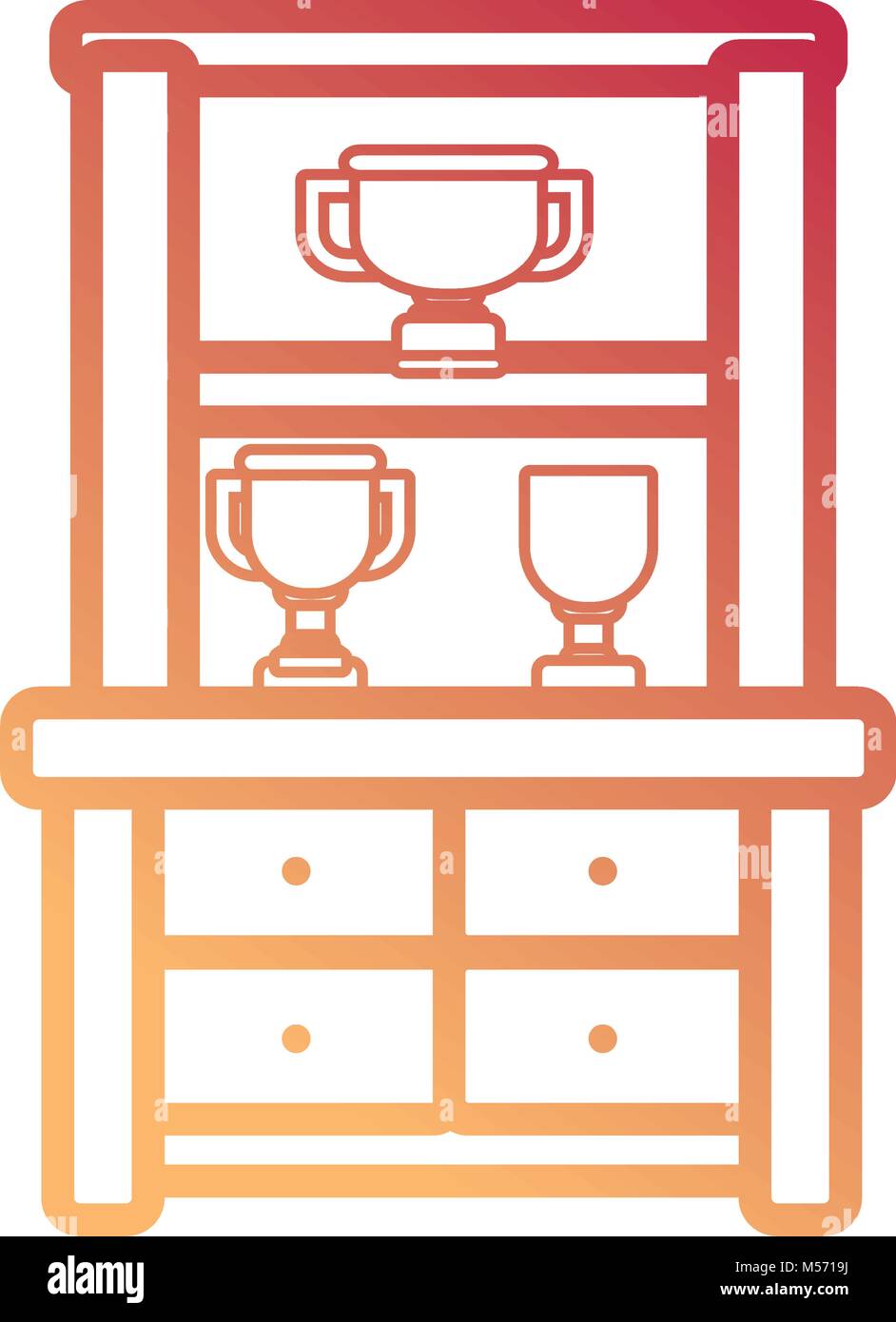 showcase vector illustration Stock Vector Image & Art - Alamy