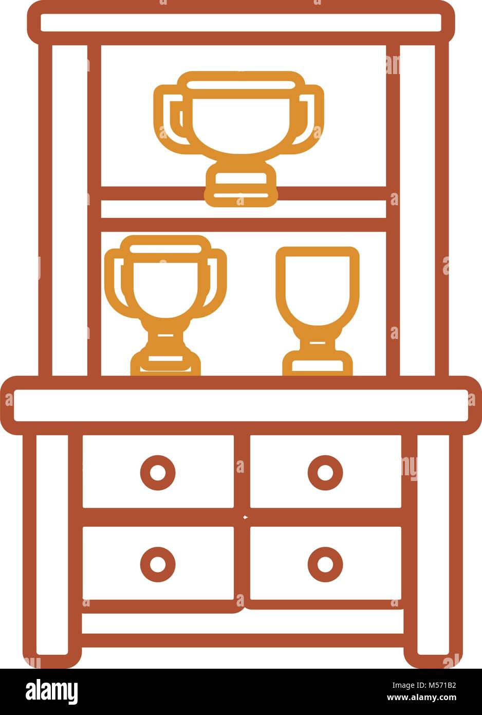 showcase vector illustration Stock Vector Image & Art - Alamy