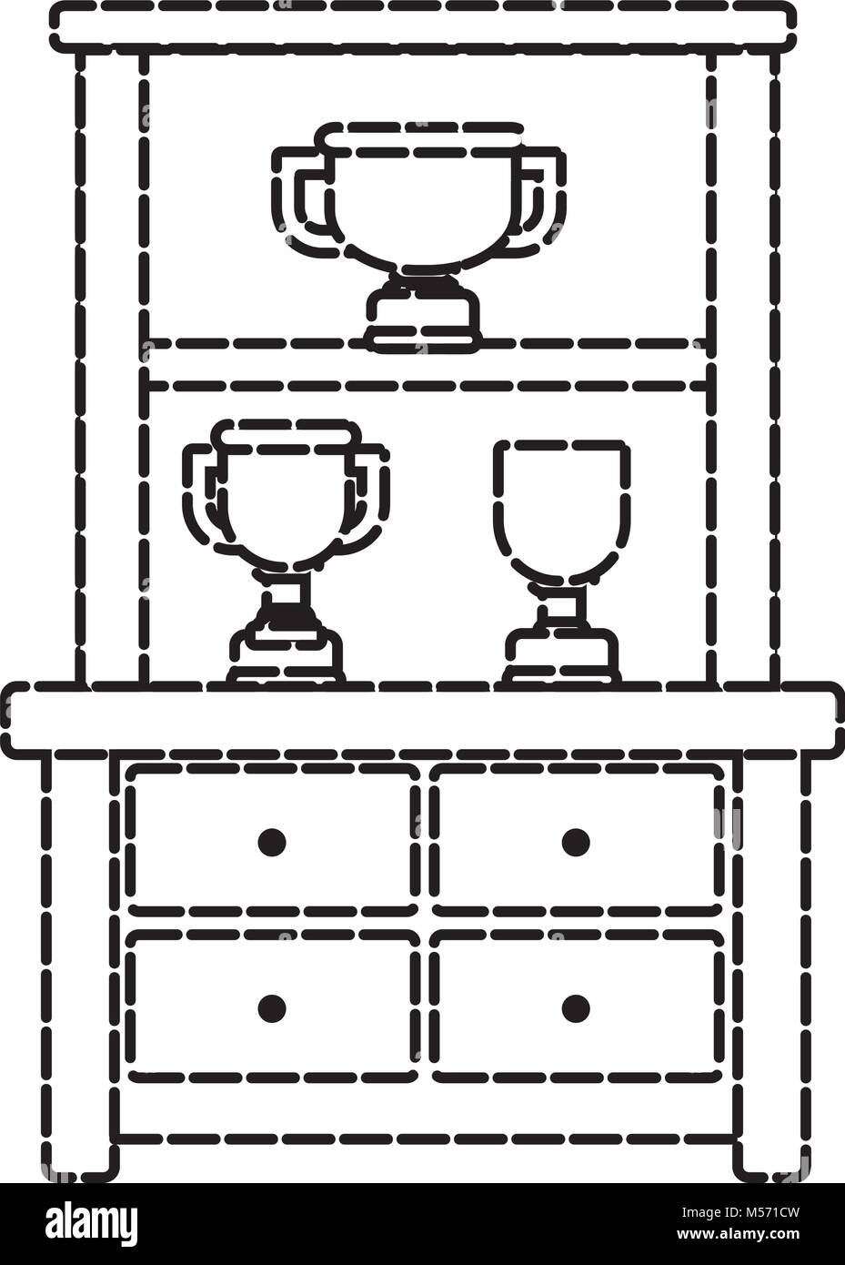 showcase vector illustration Stock Vector Image & Art - Alamy