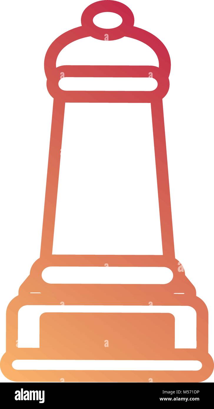 Chess set red white Stock Vector Images - Alamy