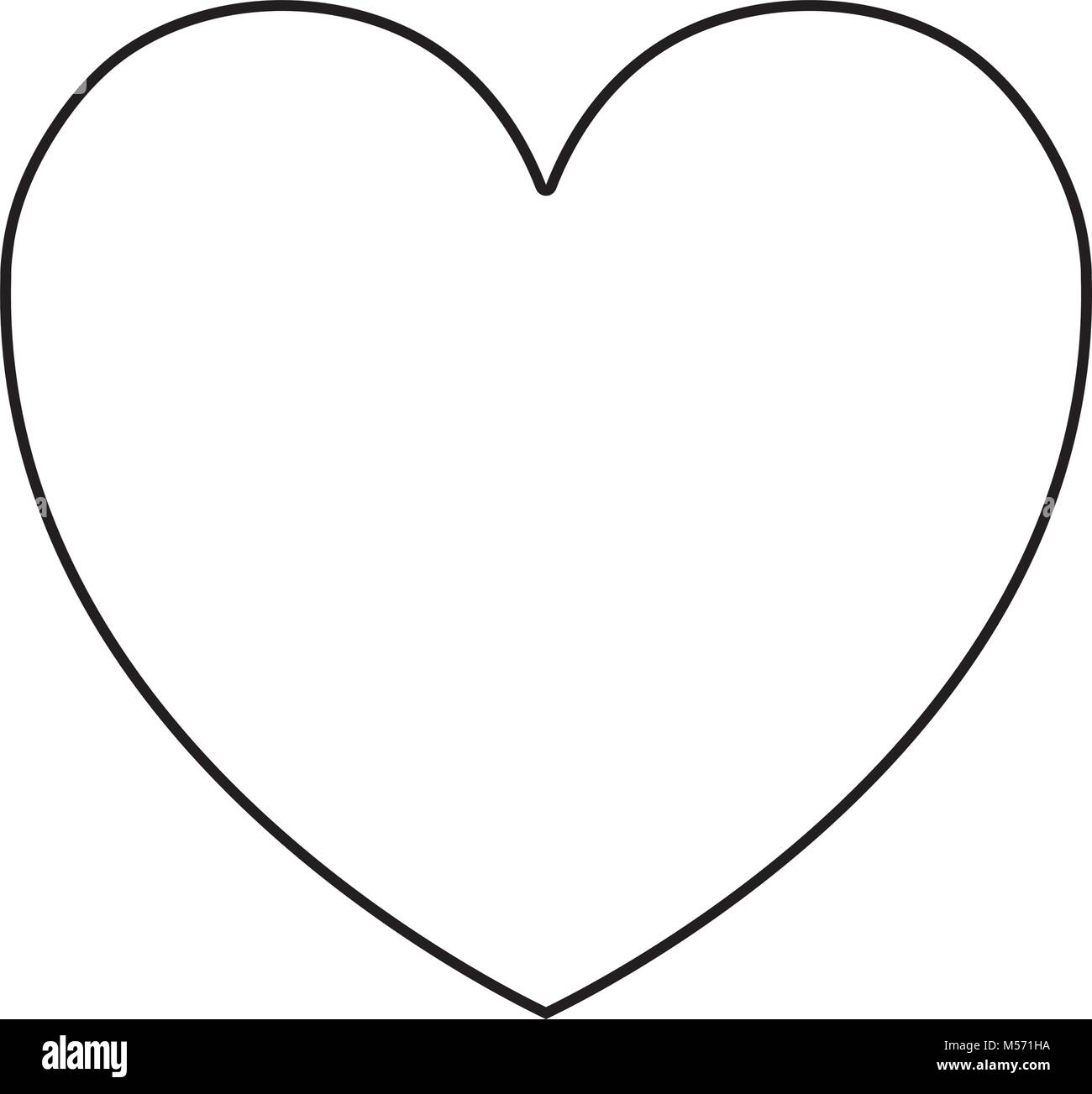 heart vector illustration Stock Vector Image & Art - Alamy