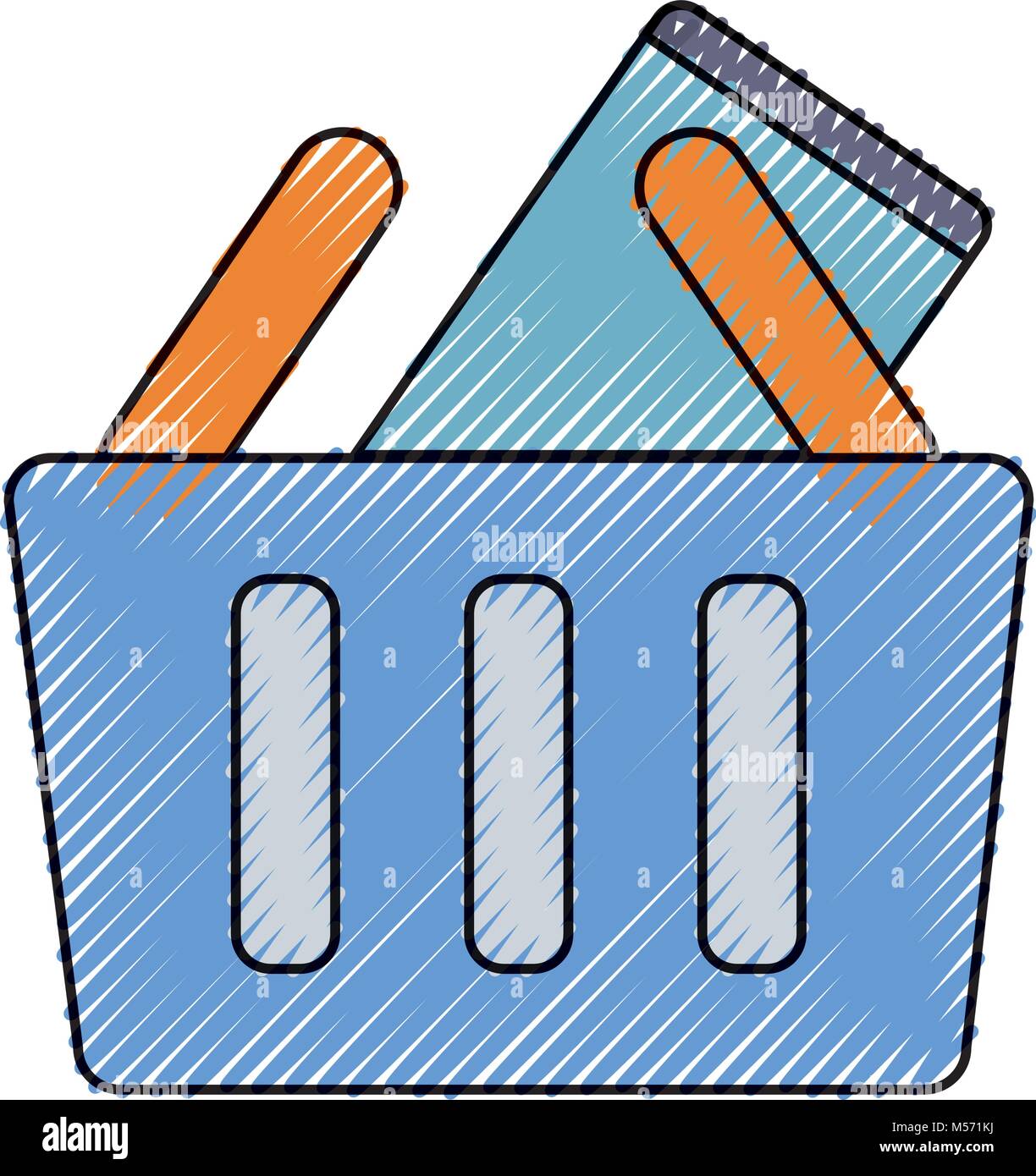 shopping basket design Stock Vector Image & Art - Alamy