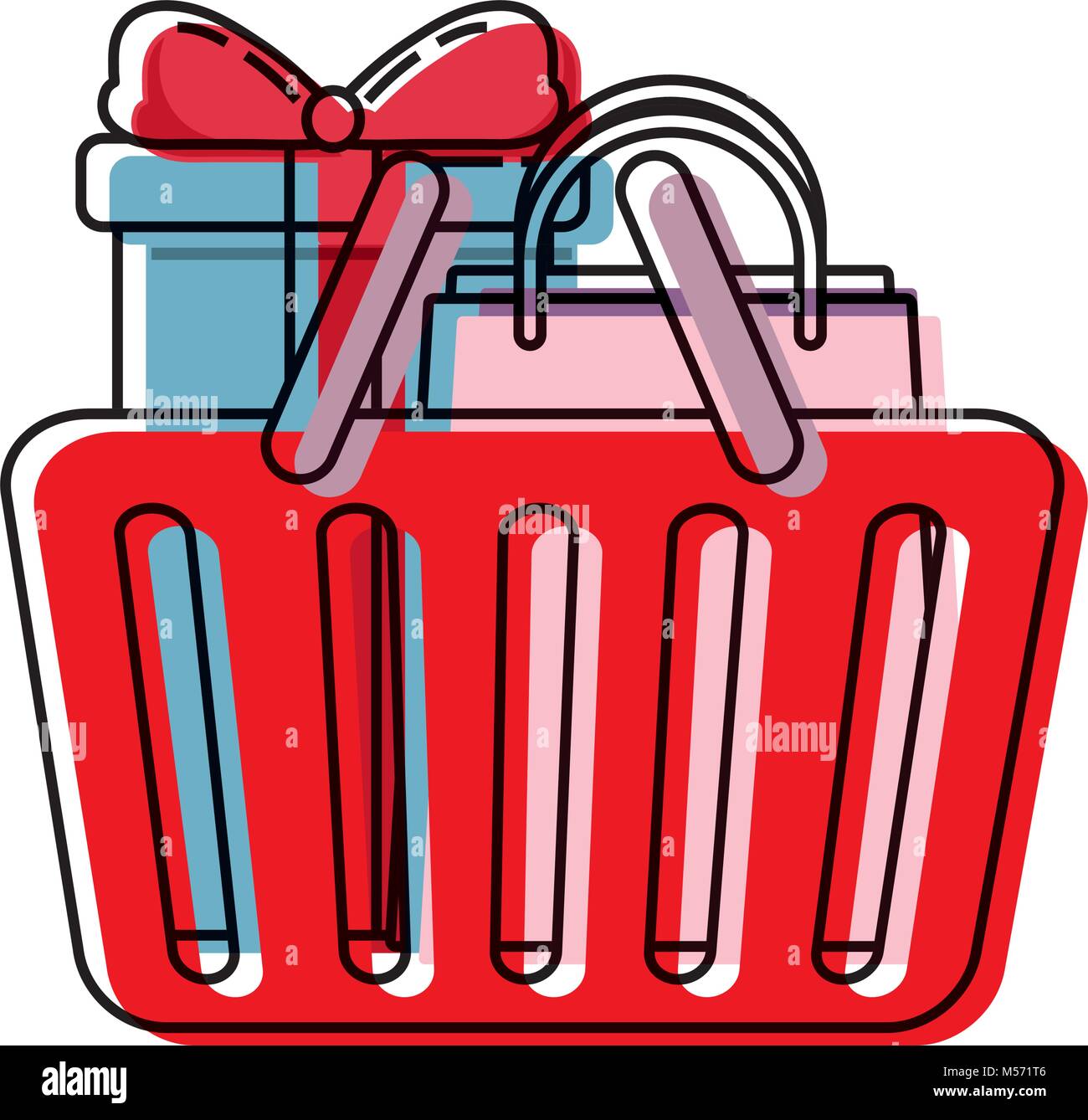 shopping basket design Stock Vector Image & Art - Alamy