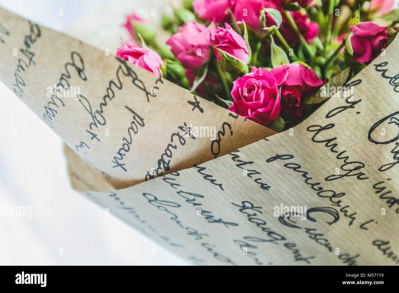 Many little pink roses hi-res stock photography and images - Alamy