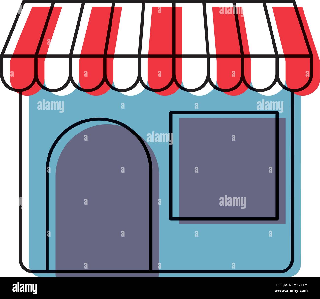 store vector illustration Stock Vector Image & Art - Alamy