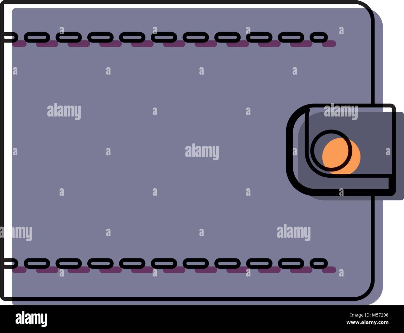 wallet vector illustration Stock Vector Image & Art - Alamy