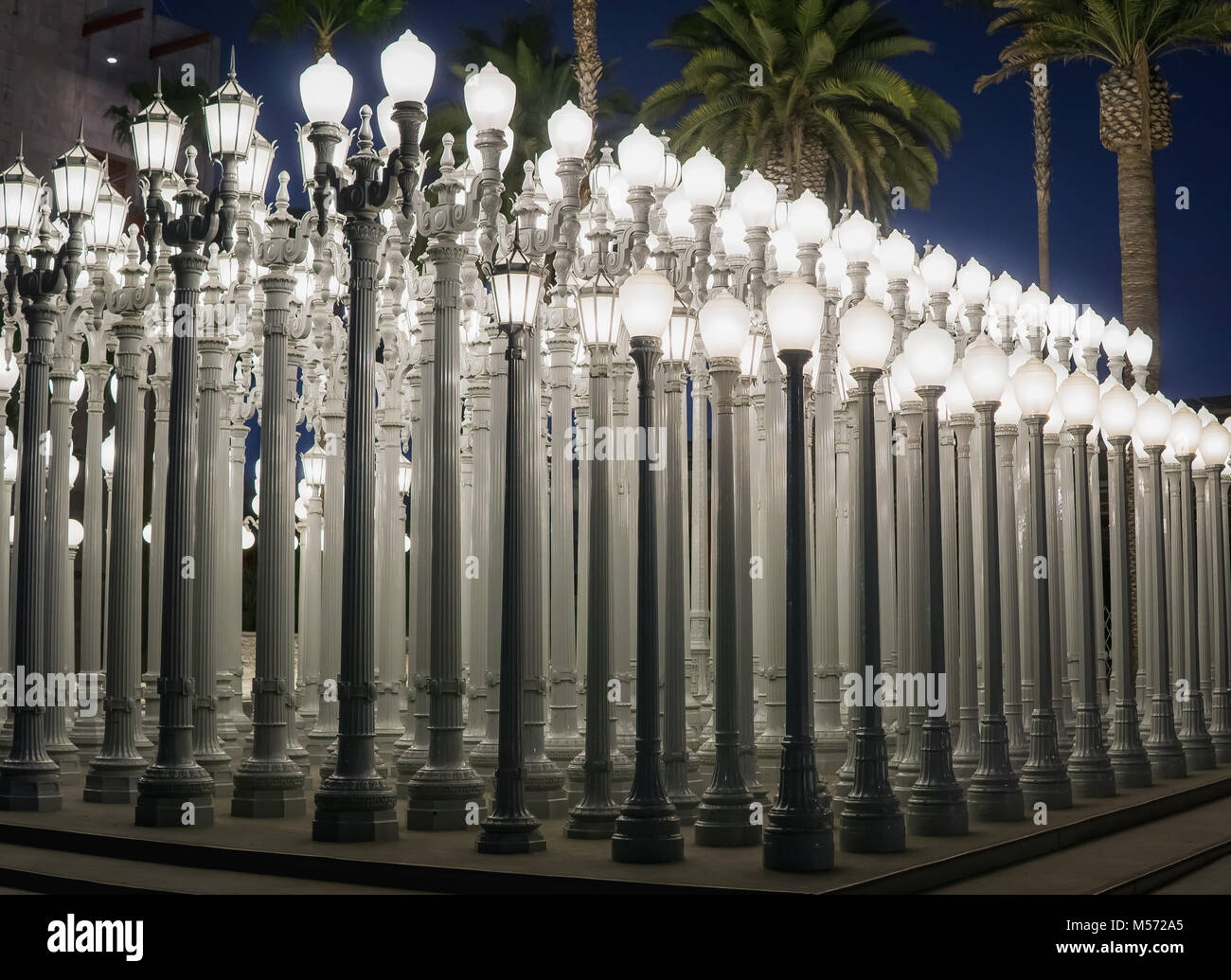 LACMA URBAN LIGHTS Stock Photo - Alamy