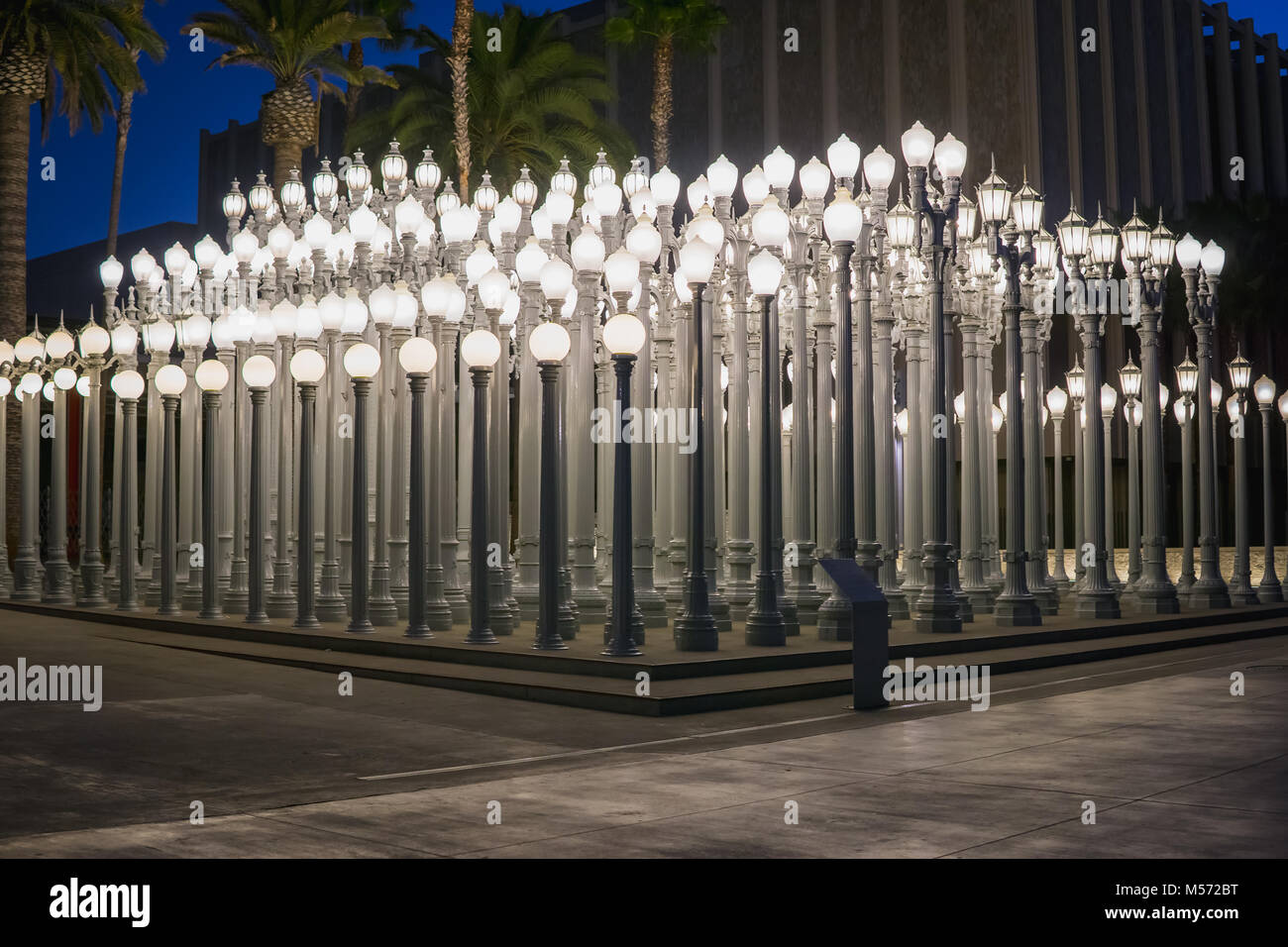 LACMA URBAN LIGHTS Stock Photo - Alamy