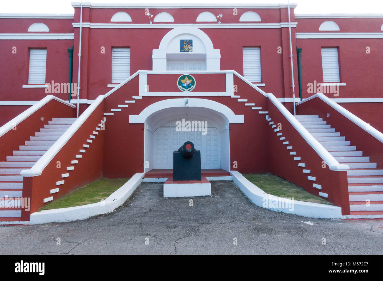 At old Garrison Savannah in Bridgetown the home of the Barbados Defence ...