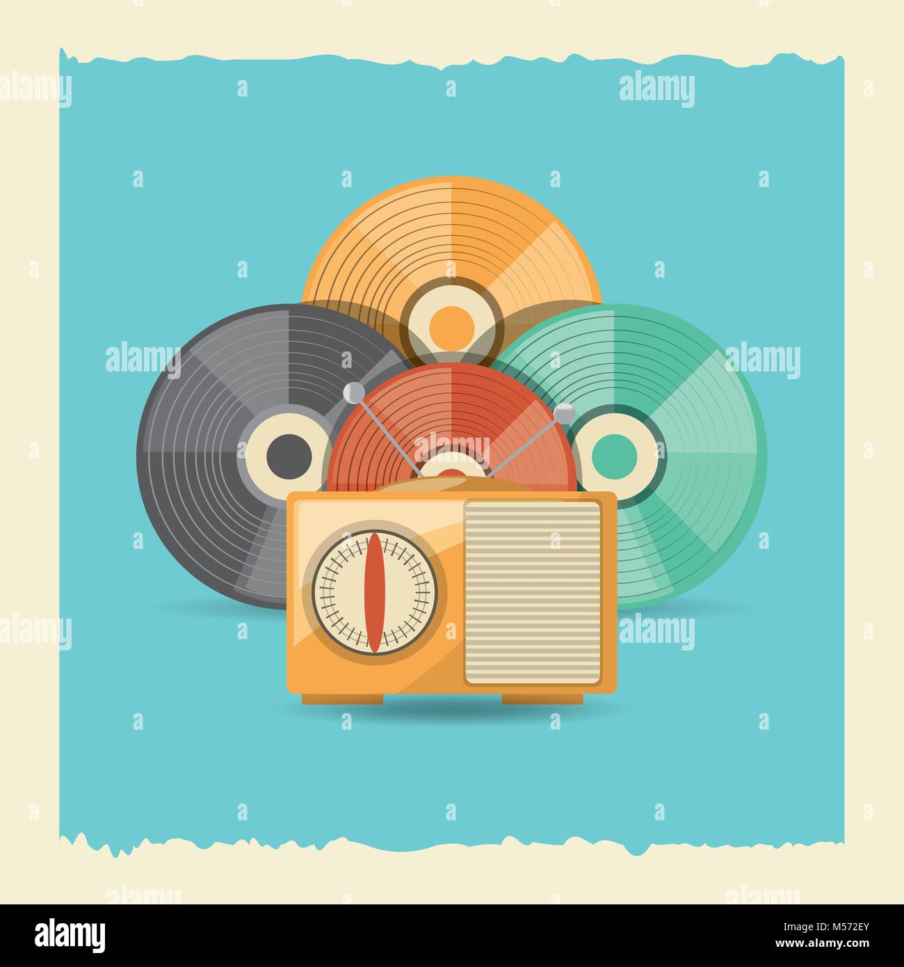 retro music design Stock Vector Image & Art - Alamy
