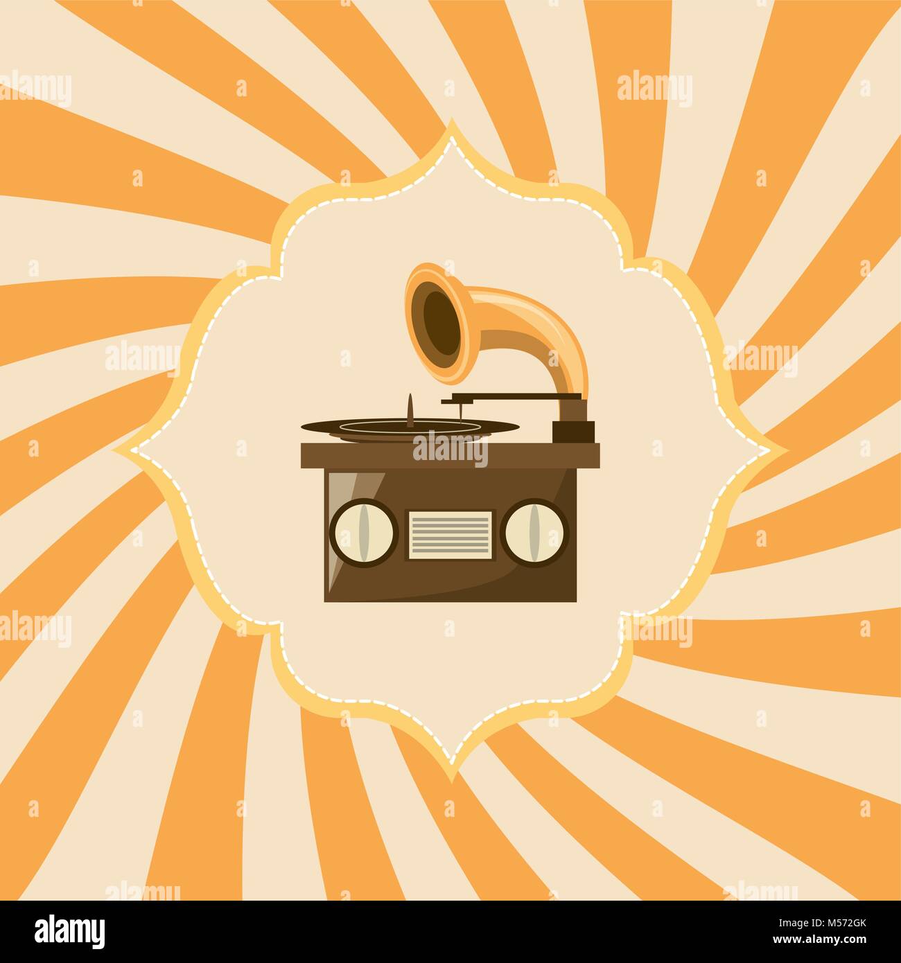 Retro music design Stock Vector Image & Art - Alamy