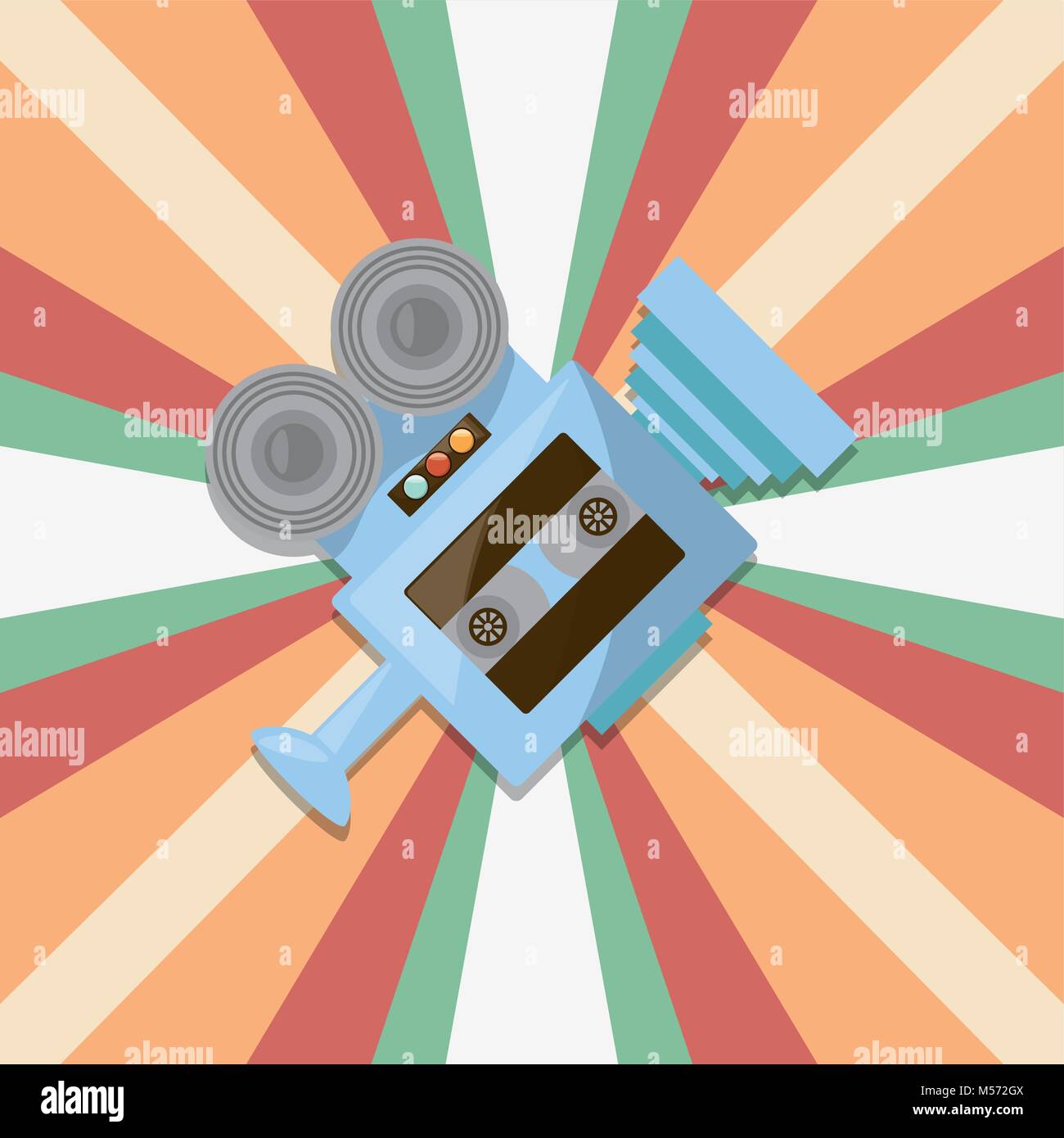 Retro film look photo Stock Vector Images - Alamy