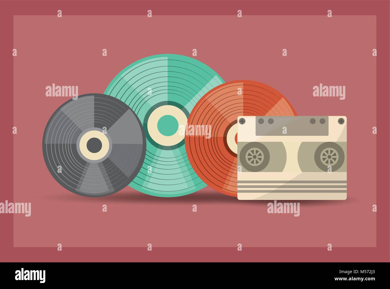 Retro music design Stock Vector Image & Art - Alamy