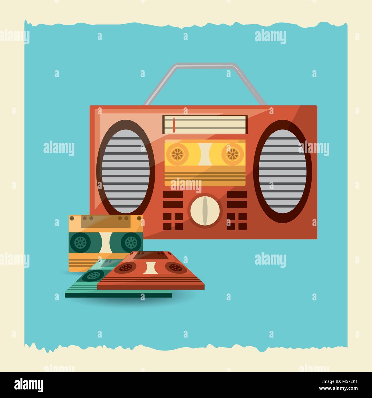 Retro music design Stock Vector Image & Art - Alamy