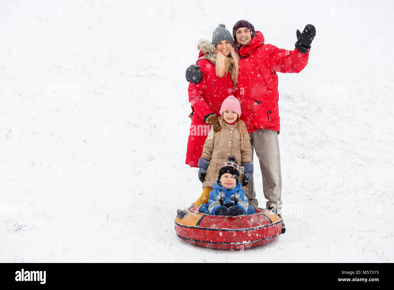 Children tubing on river hi-res stock photography and images - Alamy