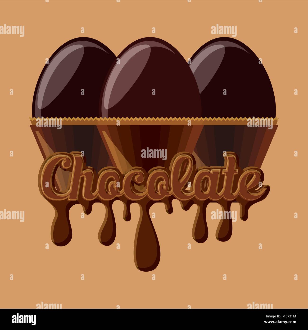 Chocolate concept design Stock Vector Image & Art - Alamy