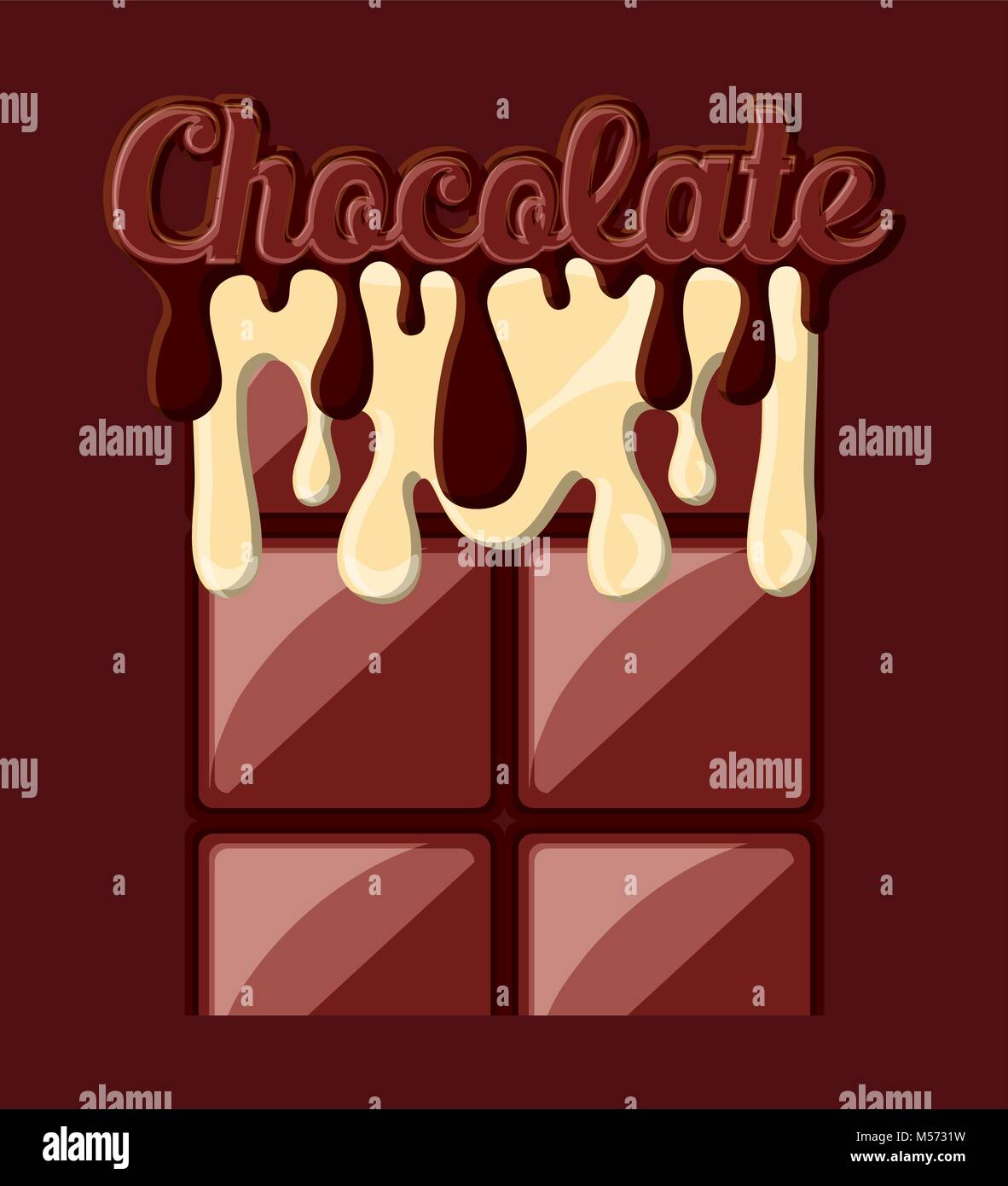 Chocolate concept design Stock Vector Image & Art - Alamy
