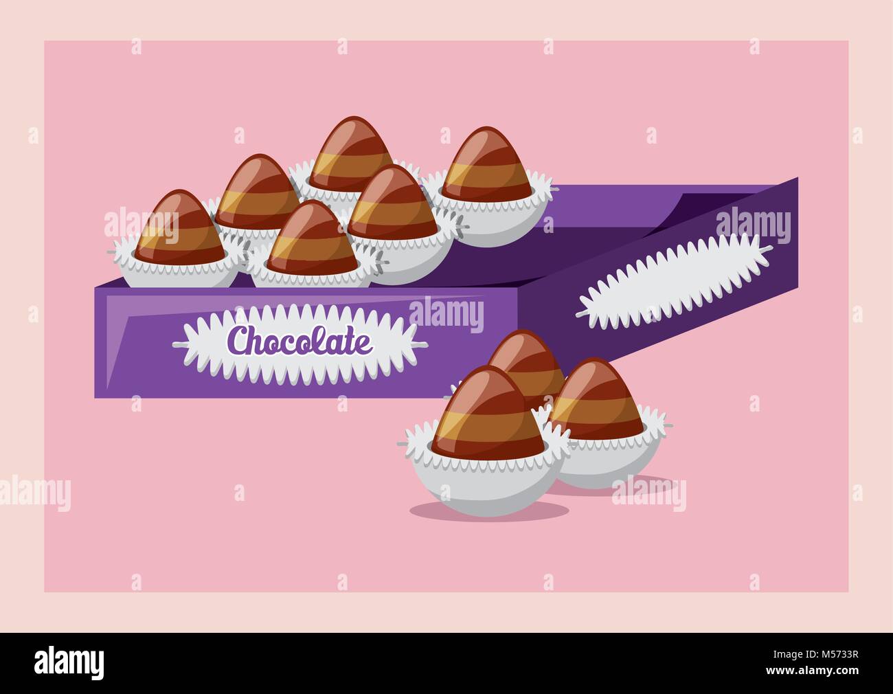 Chocolate concept design Stock Vector Image & Art - Alamy