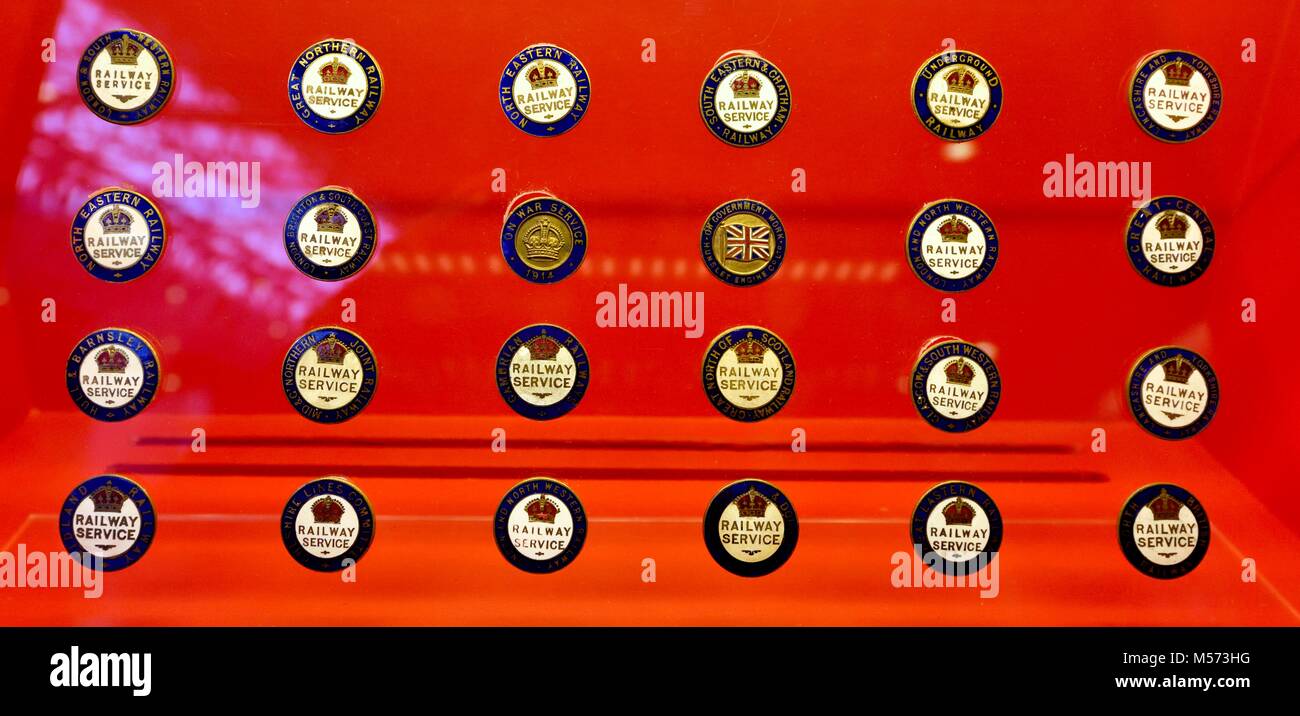 Railway service badges hi-res stock photography and images - Alamy