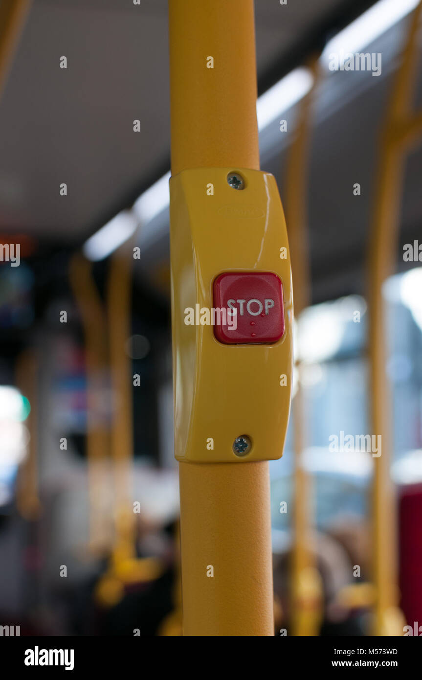 Bus bell button hi-res stock photography and images - Alamy
