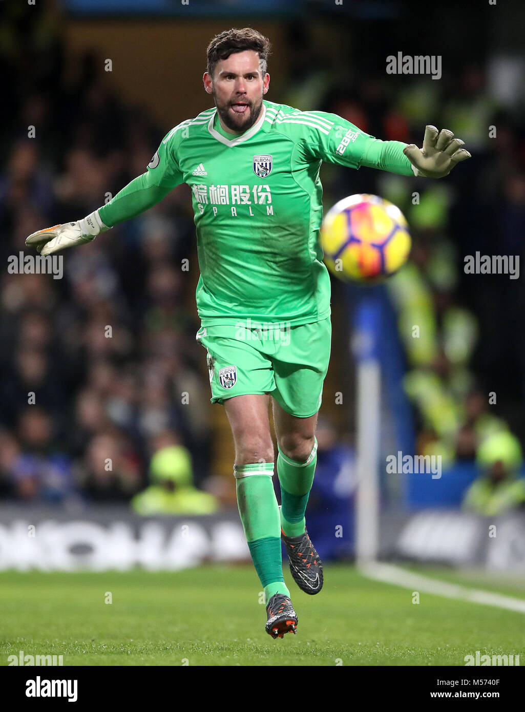 West Bromwich Albion goalkeeper Ben Foster Stock Photo - Alamy