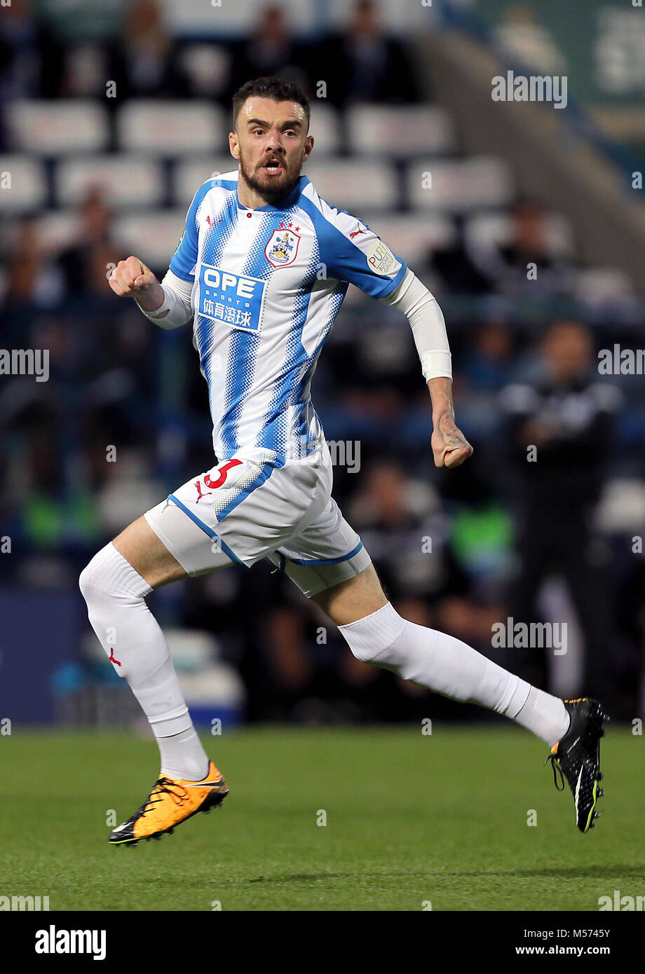 Huddersfield Town's Scott Malone Stock Photo - Alamy
